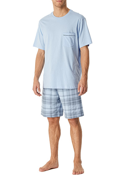 Schiesser Pyjama kurz 179113/802 | herrenausstatter.de