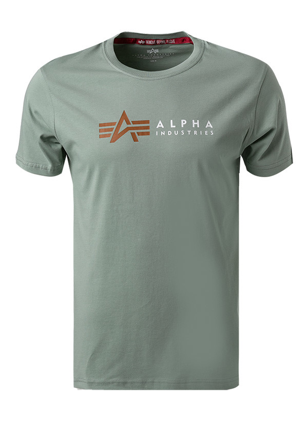ALPHA INDUSTRIES T-Shirt Alpha Label 118502/680 | herrenausstatter.de ...