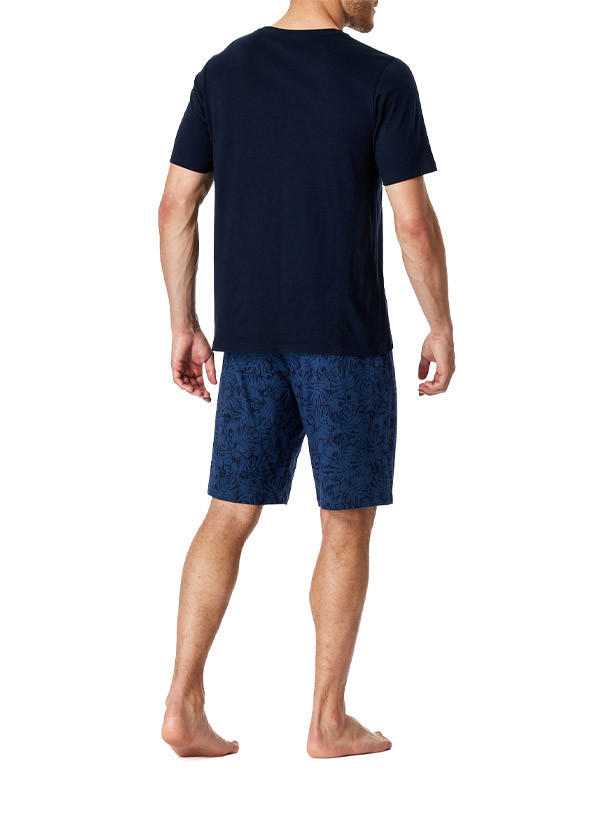 Schiesser Pyjama kurz 181157/801 | herrenausstatter.de | herrenausstatter.de